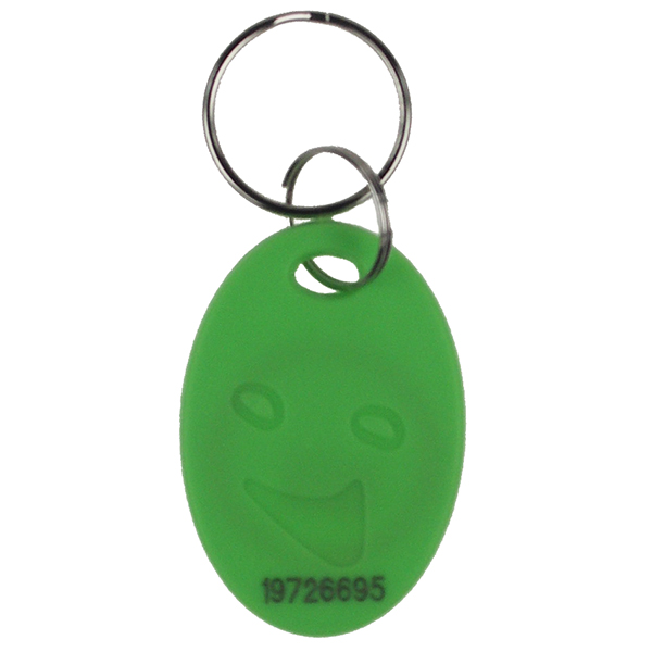 Proximity Key Fob | Green RFID Key Fob | Wiegand 125khz 26 Bit Format ...