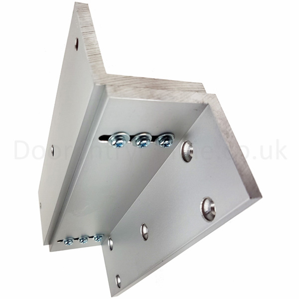 Z Bracket for external magnetic lock EM800 | Inward opening magnetic ...