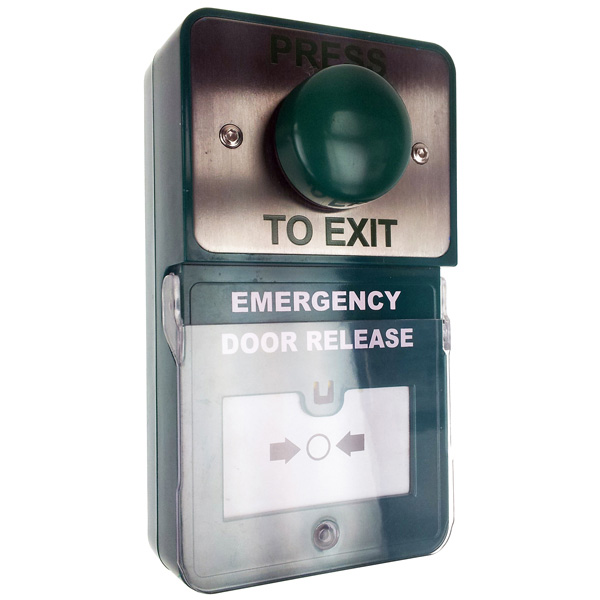 Emergency Door Release | Emergency Break Glass Double Switch ...